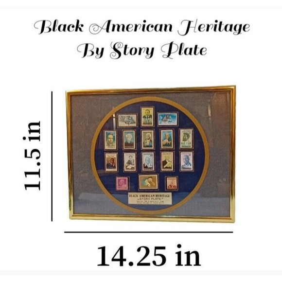 Story Plate | Wall Decor | Vintage Black American Heritage By Story ...